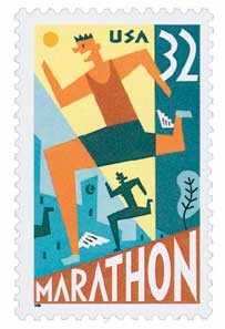 3067 - 1996 32c Marathon - Mystic Stamp Company