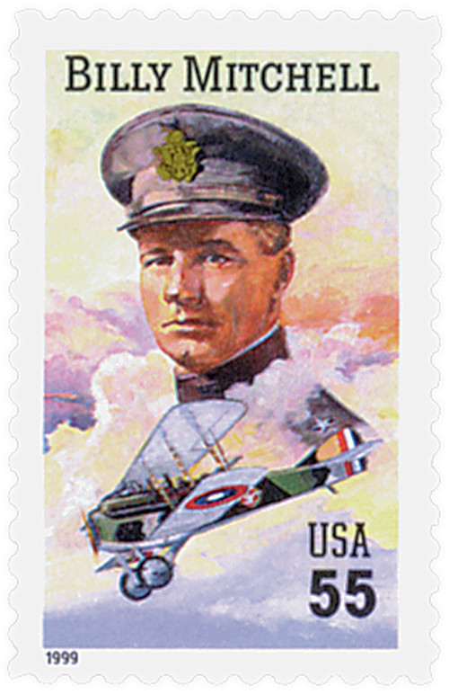 3330 - 1999 55c Billy Mitchell - Mystic Stamp Company