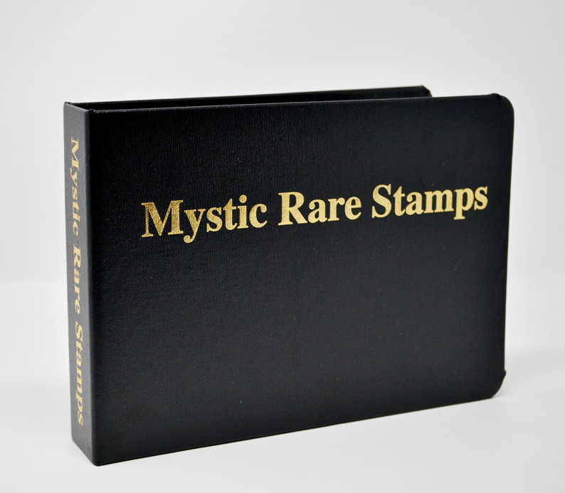 ES140 - Mystic Rare Stamps Binder - 6½ x 9½ (horizontal), black ...
