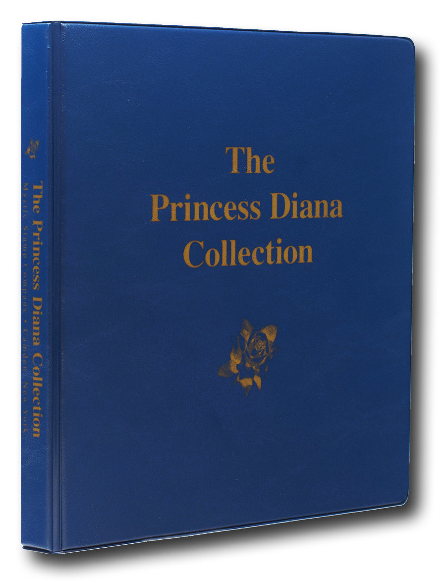 ES1140 - Mystic's Princess Diana Stamp Collection Binder, 3-Ring, 10 x ...