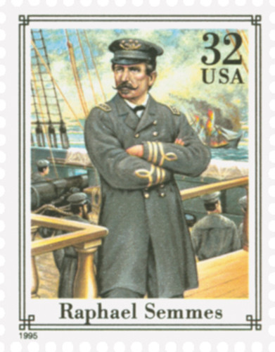 2975i - 1995 32c Civil War: Raphael Semmes - Mystic Stamp Company