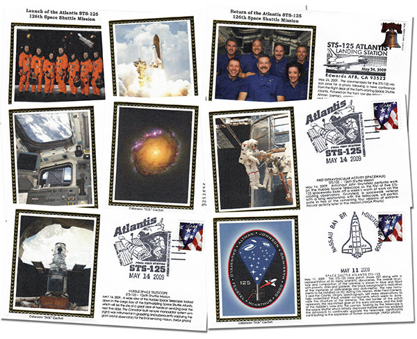 STS125 - STS-125 - SS Atlantis - Mystic Stamp Company