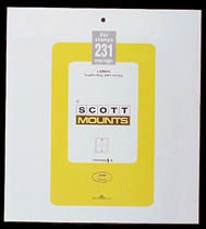 SM961 - Scott Mount 265 x 231mm (10.43 x 9.09") U.S. Full Post Office ...