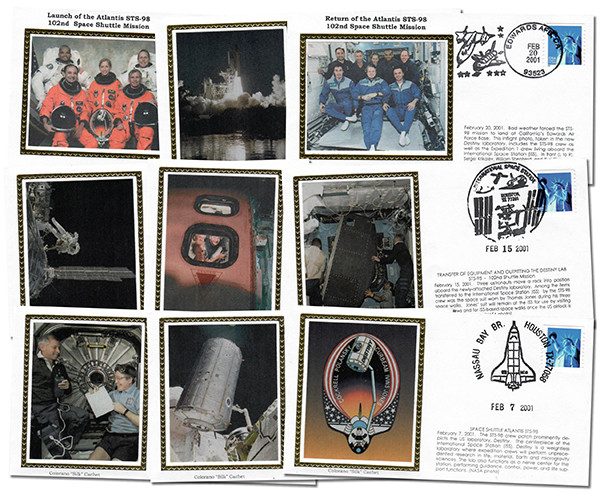 STS98 - STS-98 - SS Atlantis - Mystic Stamp Company