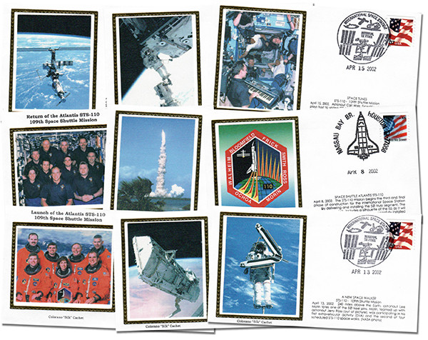 STS110 - STS-110 - SS Atlantis - Mystic Stamp Company