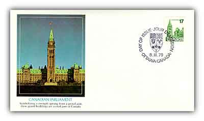 6A785 - 1979 17c Canadian Parliament - Mystic Stamp Company
