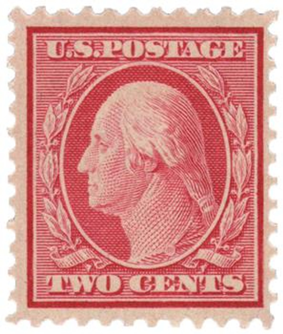 519 - 1917 2c Washington, carmine, double line watermark, perf 11 ...