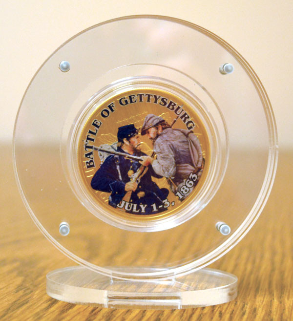 CDS01 - Coin Display Stand - Mystic Stamp Company