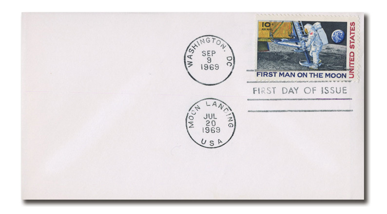 AC382 - 9/10/1969, Man's First Landing on the Moon, First Man on Moon ...