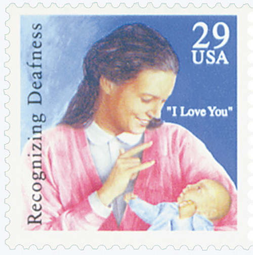 2783-84 - 1993 29c American Sign Language - Mystic Stamp Company
