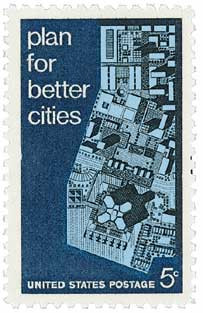 1333 - 1967 5c Urban Planning - Mystic Stamp Company