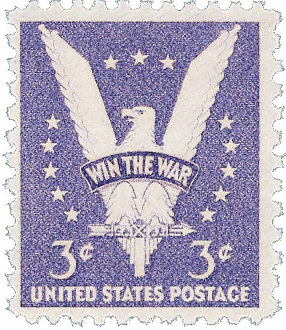 905 - 1942 3c Win the War - Mystic Stamp Company
