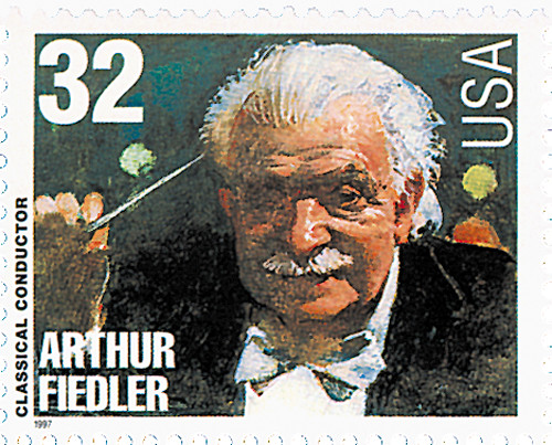 3158 - 1997 32c Conductors and Composers: Leopold Stokowski, Conductor ...