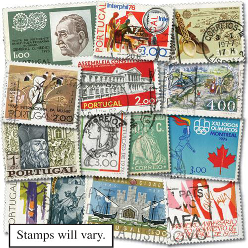 MP1774 - Portuguese Colonies, 1500 Different Stamps - Mystic Stamp Company