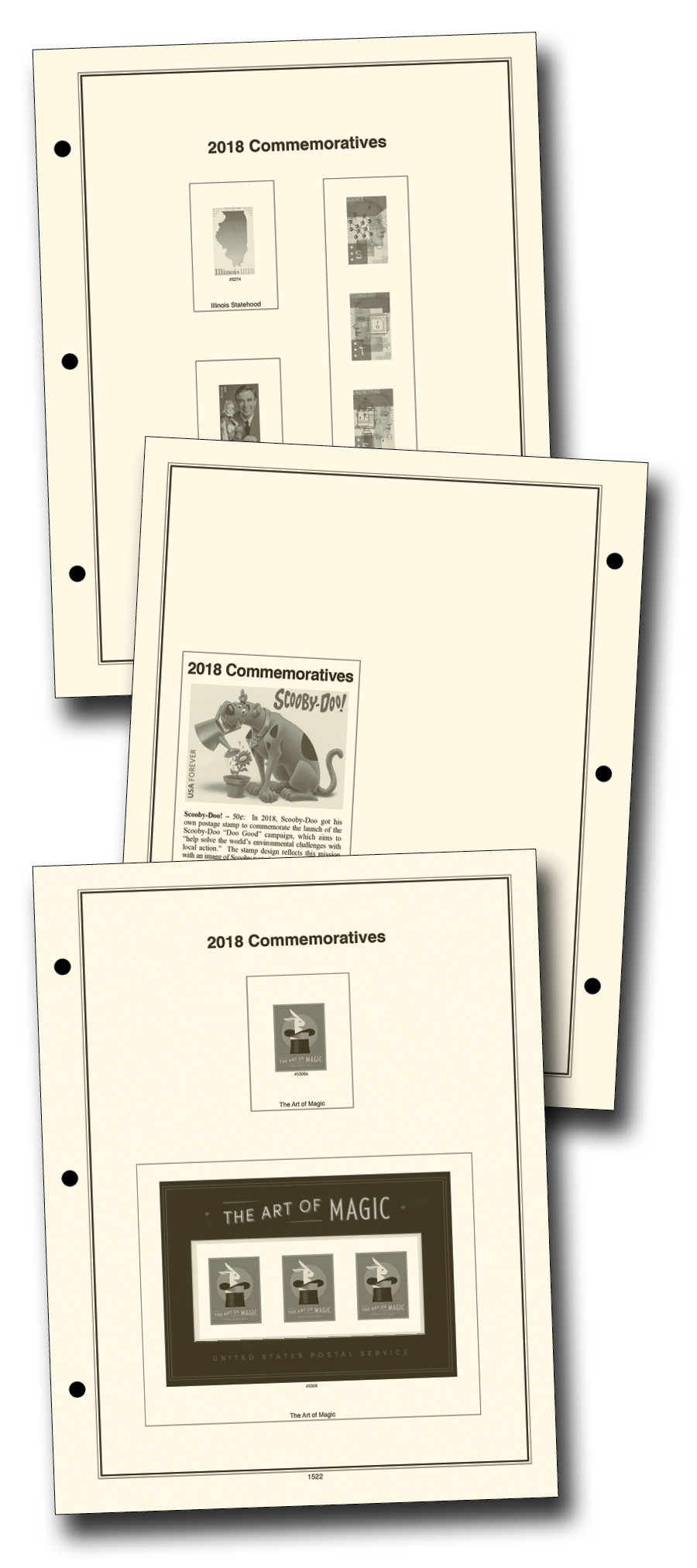 GS807 - 2023 Mystic American Heirloom Supplement - Mystic Stamp Company