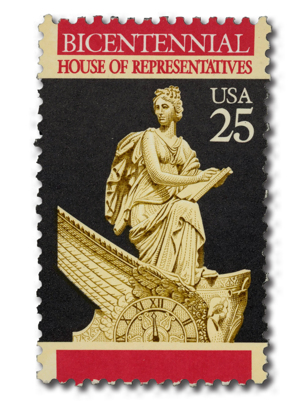 2412 - 1989 25c Constitution Bicentennial: House of Representatives ...