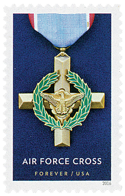 5067 - 2016 First-Class Forever Stamp - Distinguished Service Cross ...
