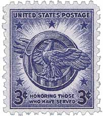 929 - 1945 3c US Armed Forces: Iwo Jima - Mystic Stamp Company