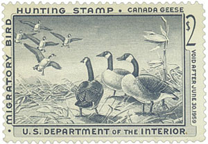 RW31 - 1964 $3.00 Federal Duck Stamp - Hawaiian Nene Geese - Mystic ...