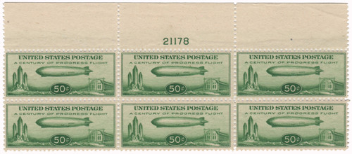 C18 - 1933 50c Century of Progress Issue - Mystic Stamp Company