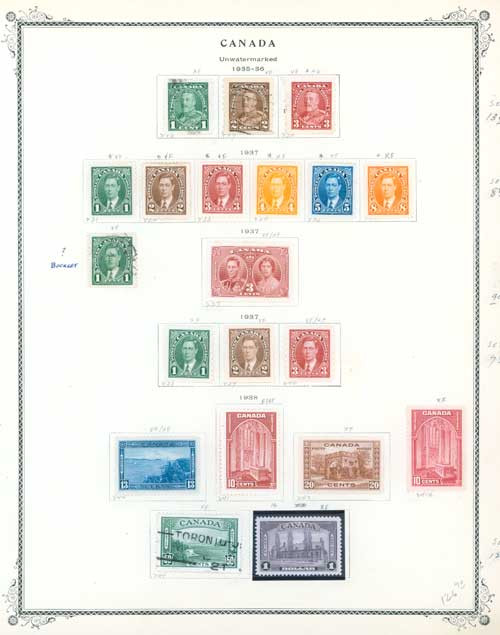 MCC1127 - 1875-1984 Canada - Mystic Stamp Company