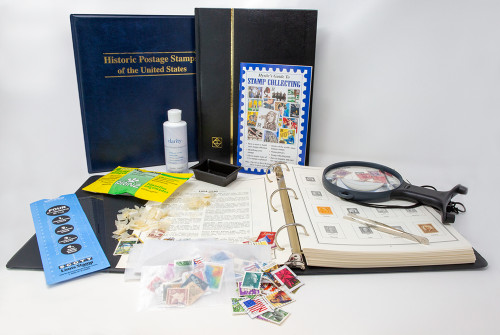 SCK01 - Mystic's Beginner Stamp Collecting Kit - Mystic Stamp Company