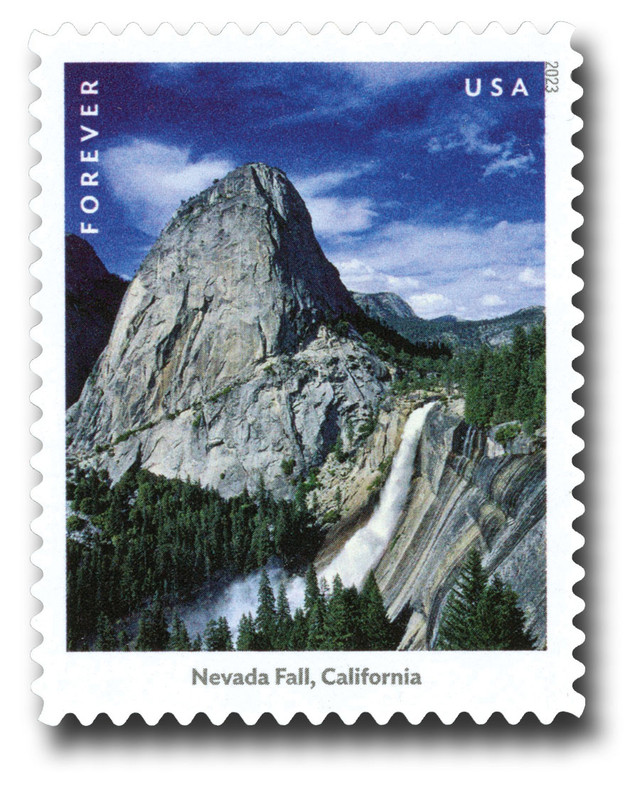5800 - 2023 First-Class Forever Stamps - Waterfalls - Mystic Stamp Company