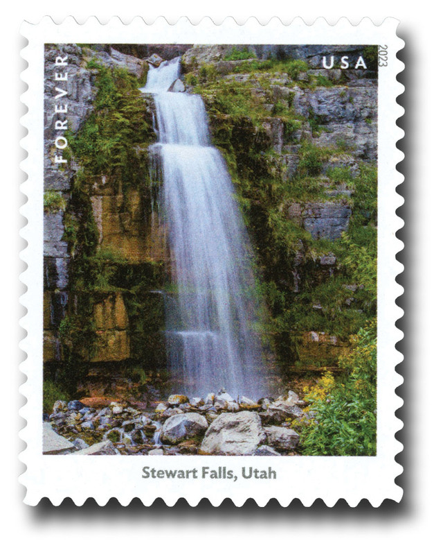5800 - 2023 First-Class Forever Stamps - Waterfalls - Mystic Stamp Company
