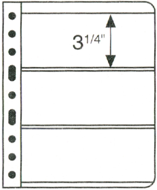 HK29 - Vario 5-Pocket Clear Single Sided Pages, Package of 5 - Mystic ...