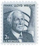 1280 - 1966 2c Prominent Americans: Frank Lloyd Wright - Mystic Stamp ...