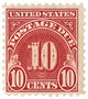 J74 - 1930 10c Postage Due Stamp - carmine - Mystic Stamp Company