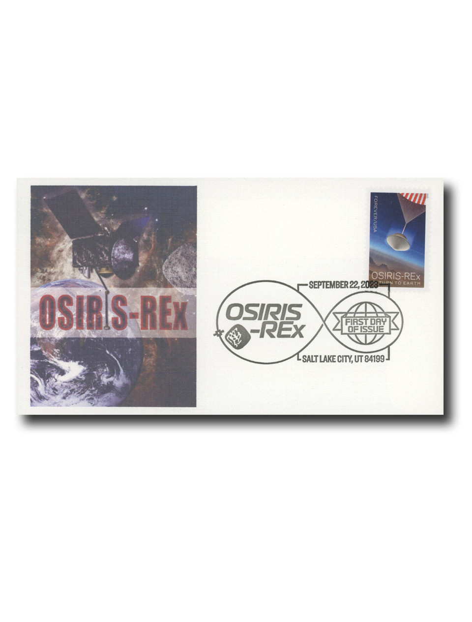 5820 - 2023 First-Class Forever Stamp - OSIRIS-REx - Mystic Stamp Company