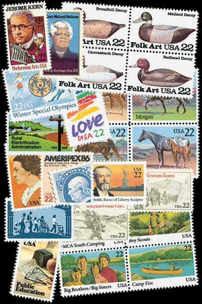 2154 - 1985 22c World War I Veterans - Mystic Stamp Company