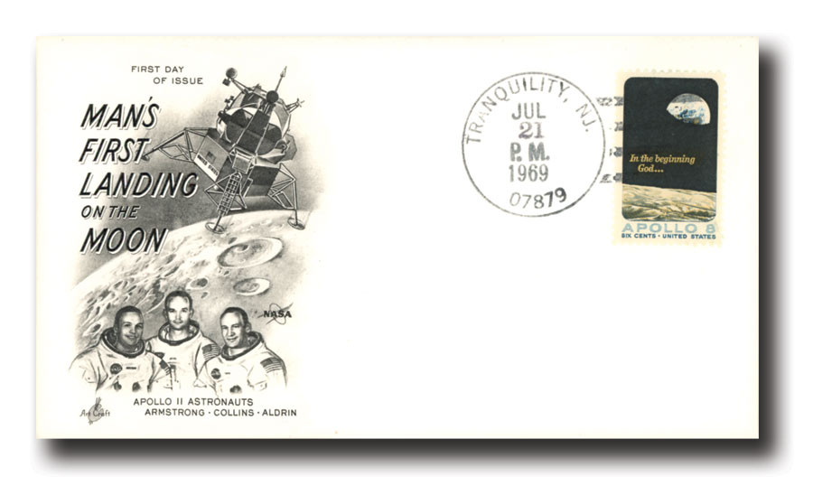 AC382 - 9/10/1969, Man's First Landing on the Moon, First Man on Moon ...