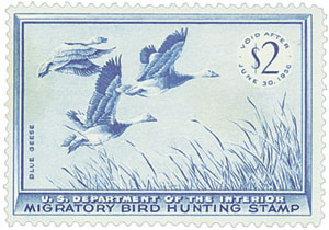 RW31 - 1964 $3.00 Federal Duck Stamp - Hawaiian Nene Geese - Mystic ...