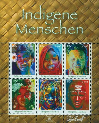 UNV480 - 2010 United Nations Indigenous Peoples - Mystic Stamp Company