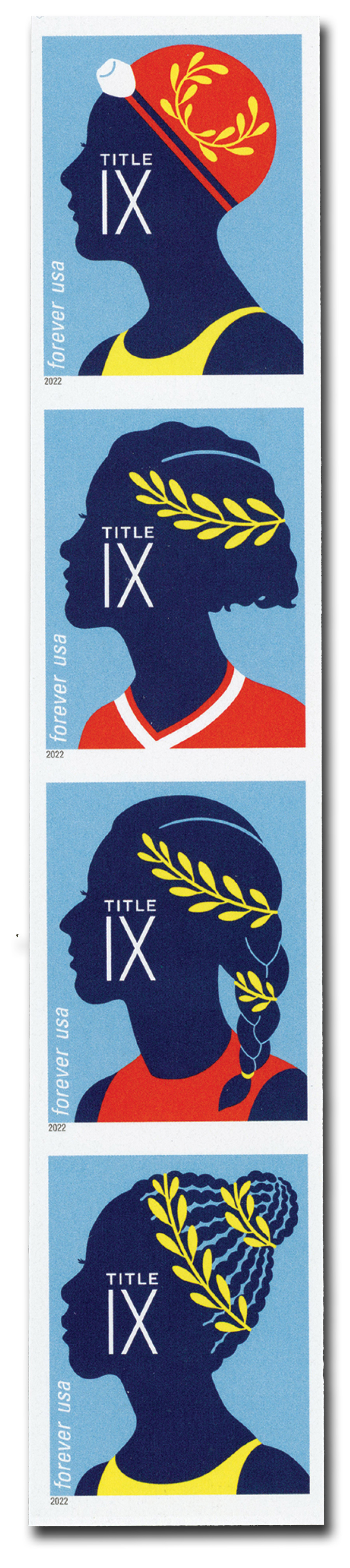 5668-71c - 2022 First-Class Forever Stamps - Imperforate Title IX ...