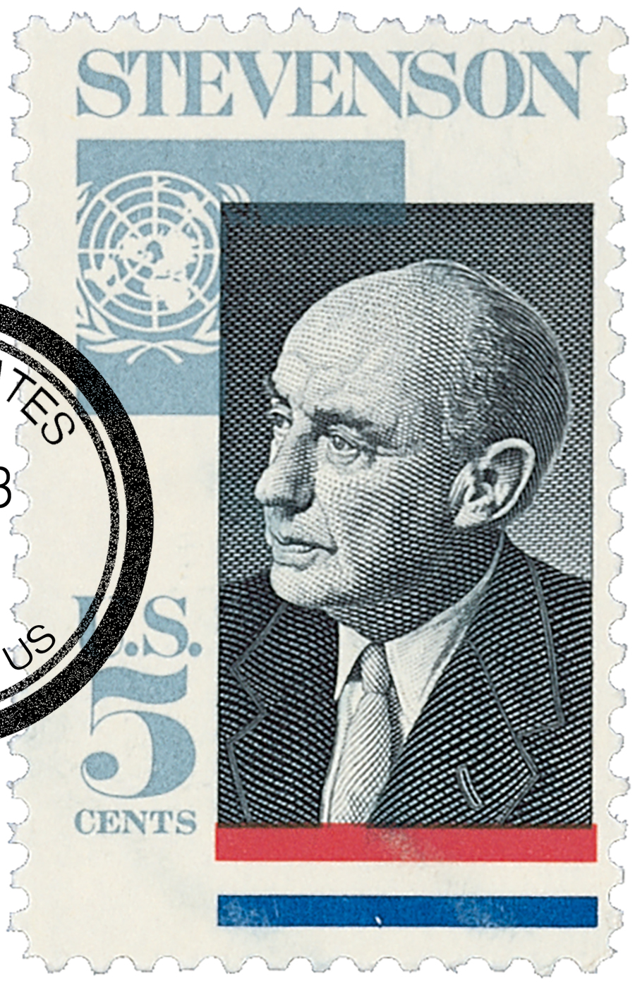 1275 - 1965 5c Adlai Stevenson - Mystic Stamp Company