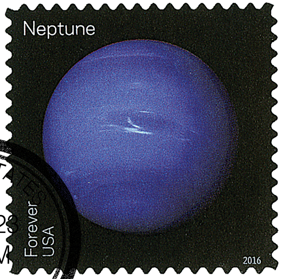 5076 - 2016 First-Class Forever Stamp - Views of Our Planets: Neptune ...