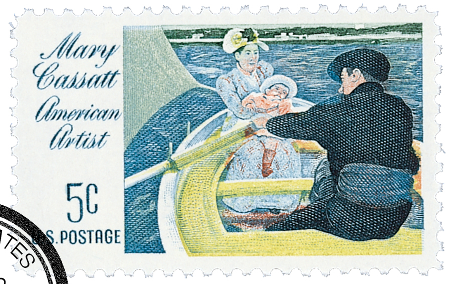 1322 - 1966 5c Mary Cassatt - Mystic Stamp Company