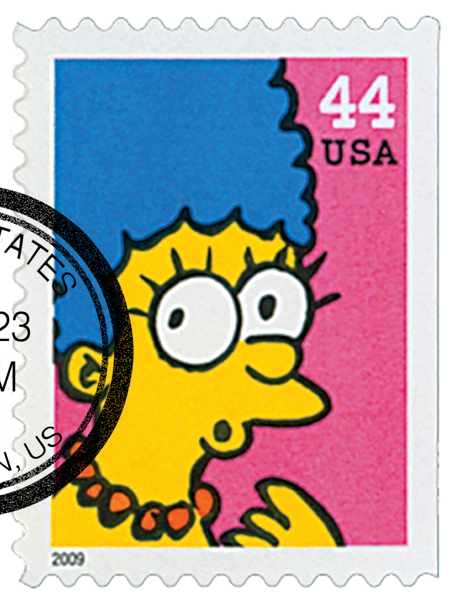 4400 - 2009 44c The Simpsons: Marge - Mystic Stamp Company