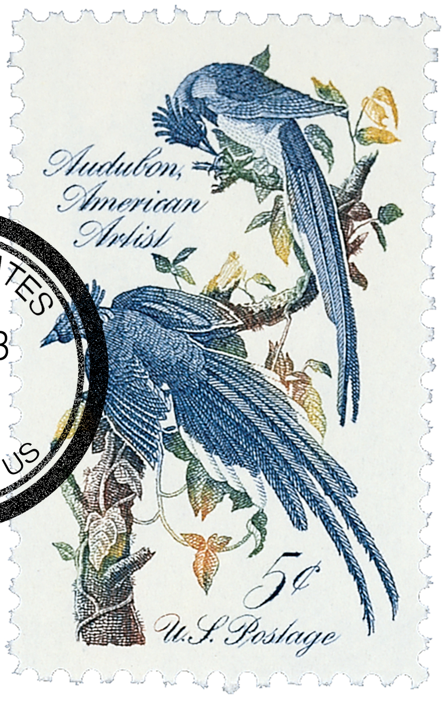 1241 - 1963 5c John James Audubon - Mystic Stamp Company