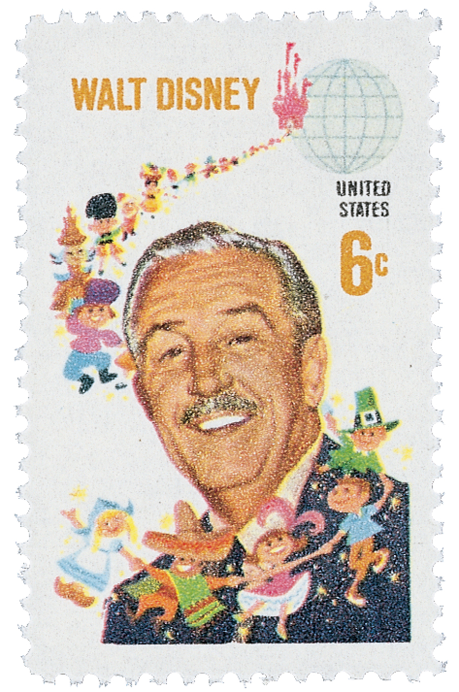 1355 - 1968 6c Walt Disney - Mystic Stamp Company