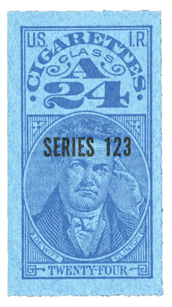 TA381a - 1953, 24 Cigarette Tax Revenue Stamps - Class A, Series 123 ...