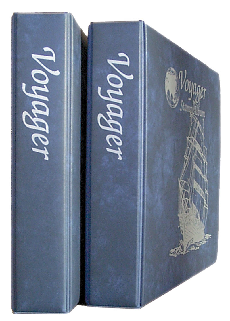 DS380 - Mystic's 2 Volume Voyager Worldwide Stamps Album - Mystic Stamp ...