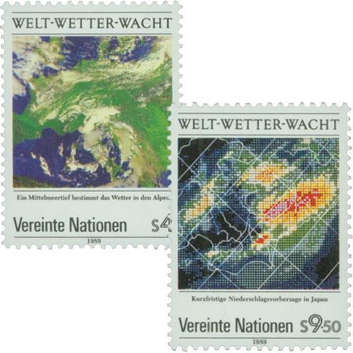 UNV91-92 - 1989 World Weather Watch - Mystic Stamp Company
