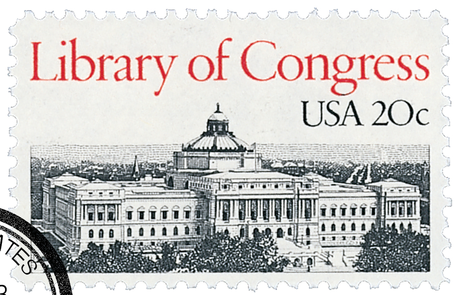 2004 - 1982 20c Library of Congress - Mystic Stamp Company