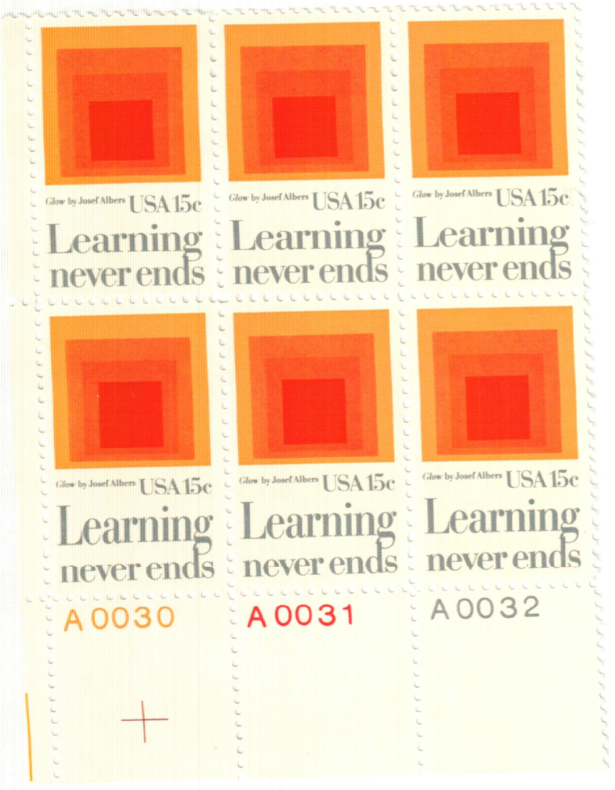 1833 - 1980 15c Education - Mystic Stamp Company