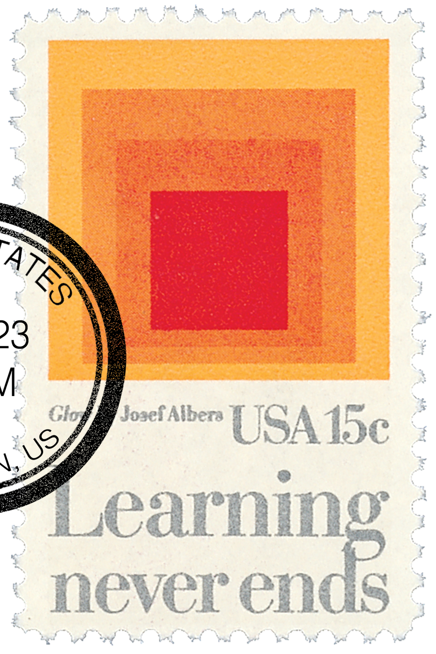 1833 - 1980 15c Education - Mystic Stamp Company