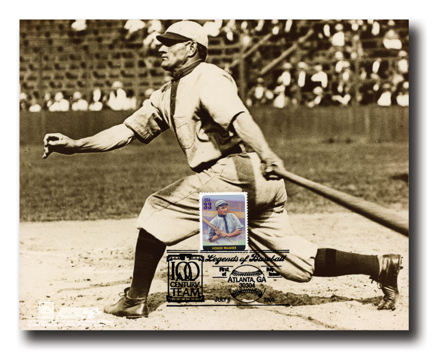AC398 - 2000 Legends of Baseball - Honus Wagner (3408q) Commemorative ...